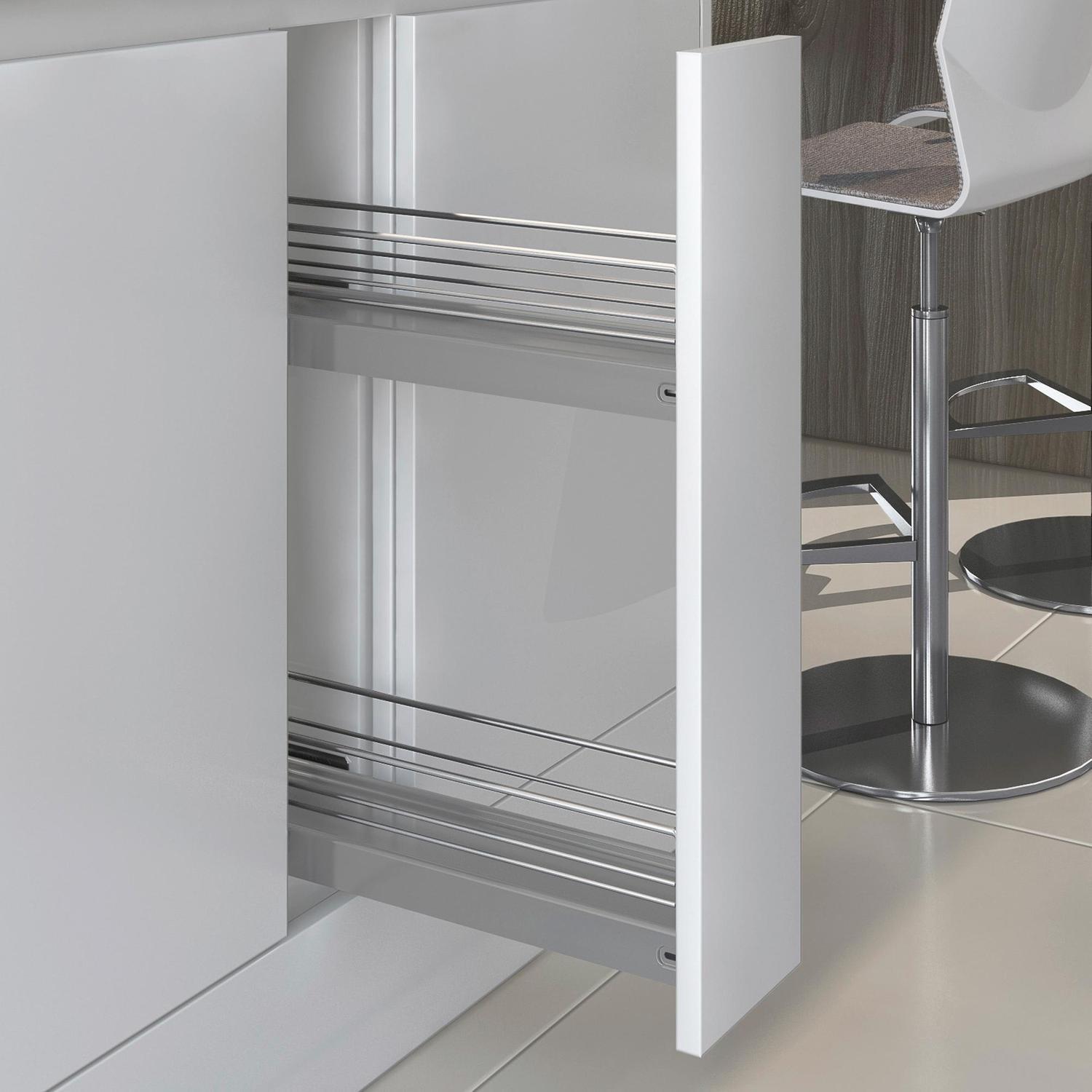 Hafele Home | No.15 Base Cabinet Pull Out Unit For 150mm cabinet width ...