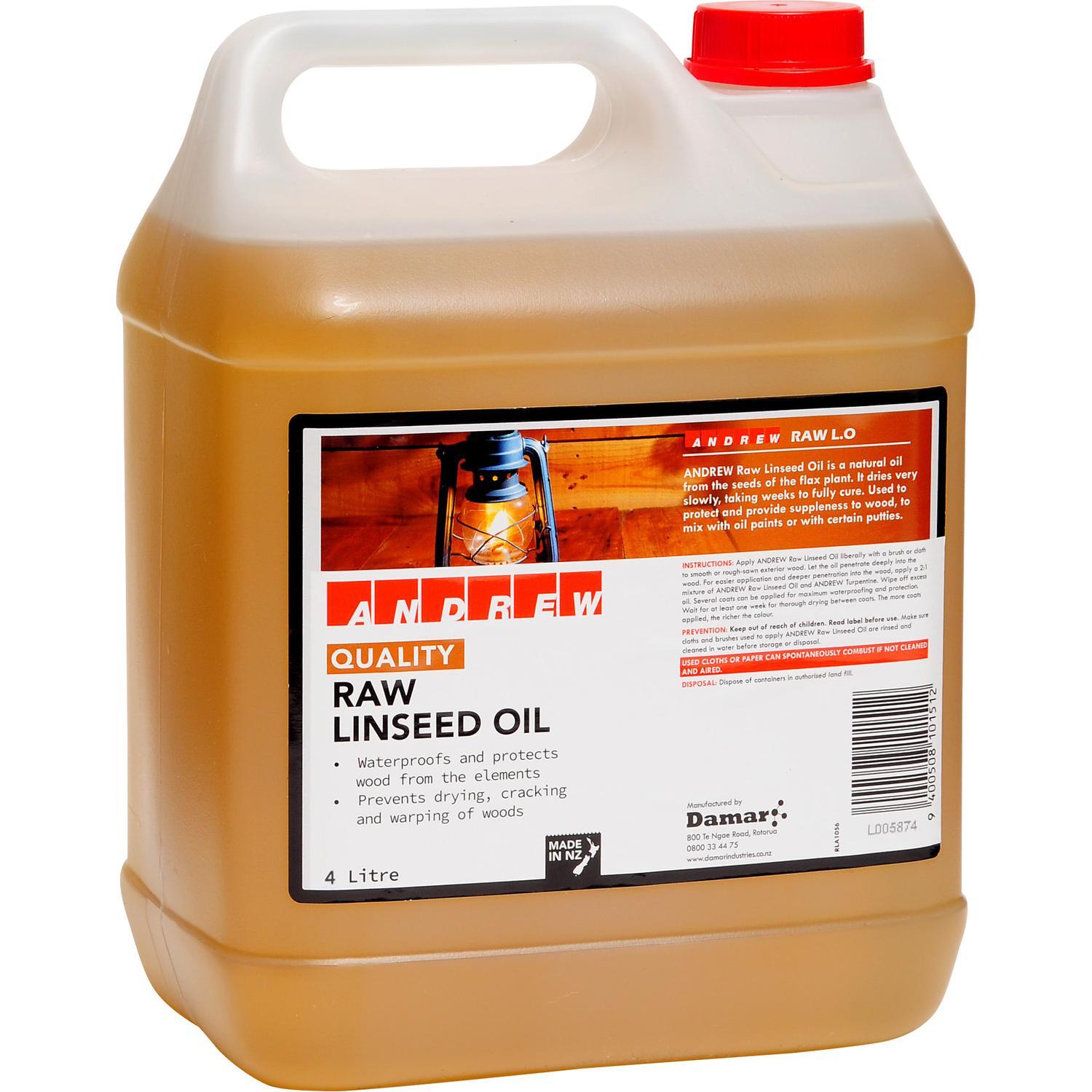 Raw Linseed Oil | Interior Oils