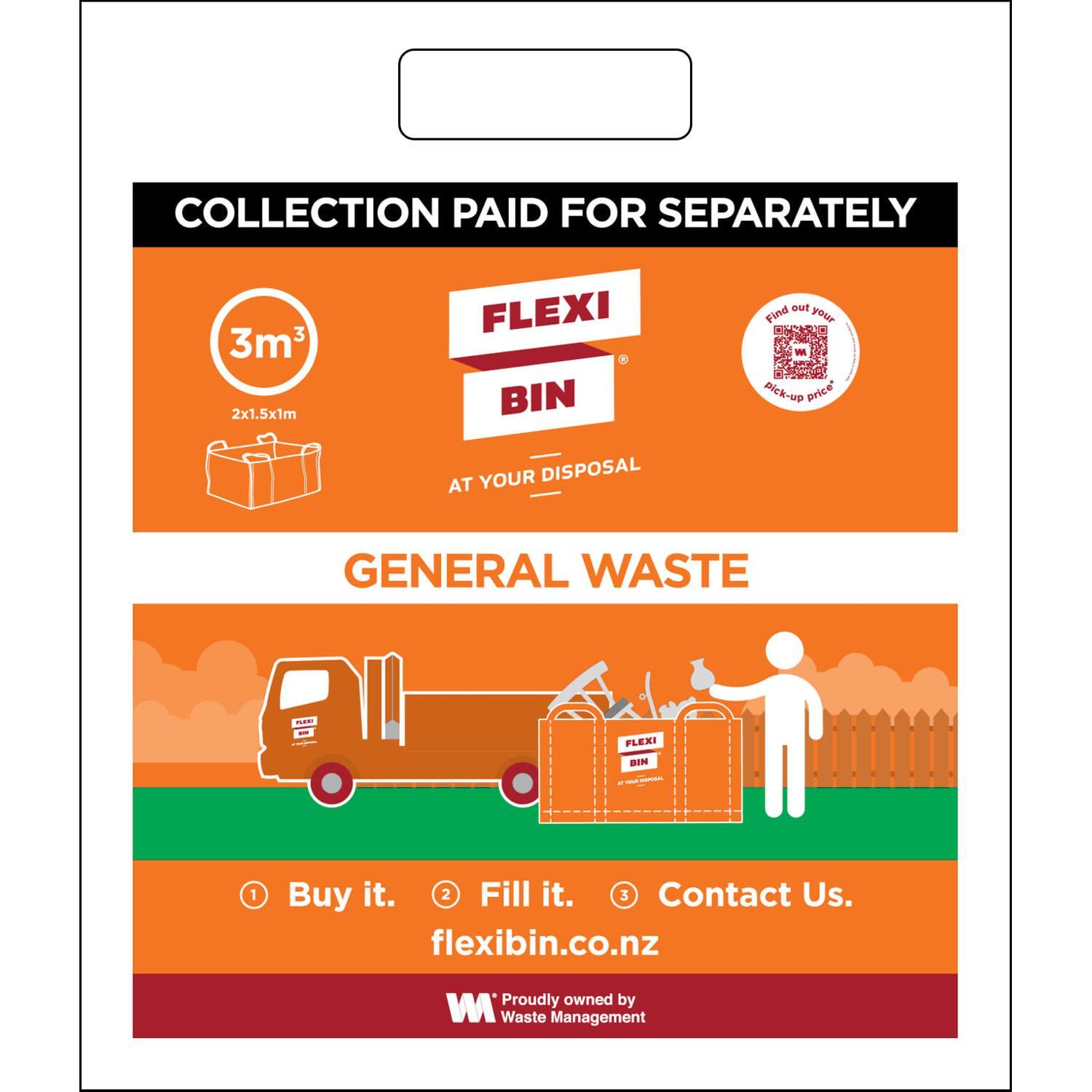 FlexiBin | General Waste Bin 3m3 | Mitre10