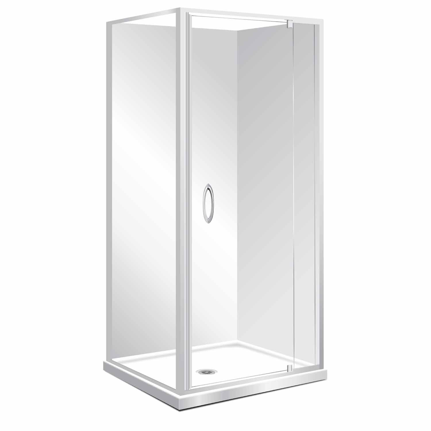Fibre Systems | Squareline Shower Flat Wall | Mitre10