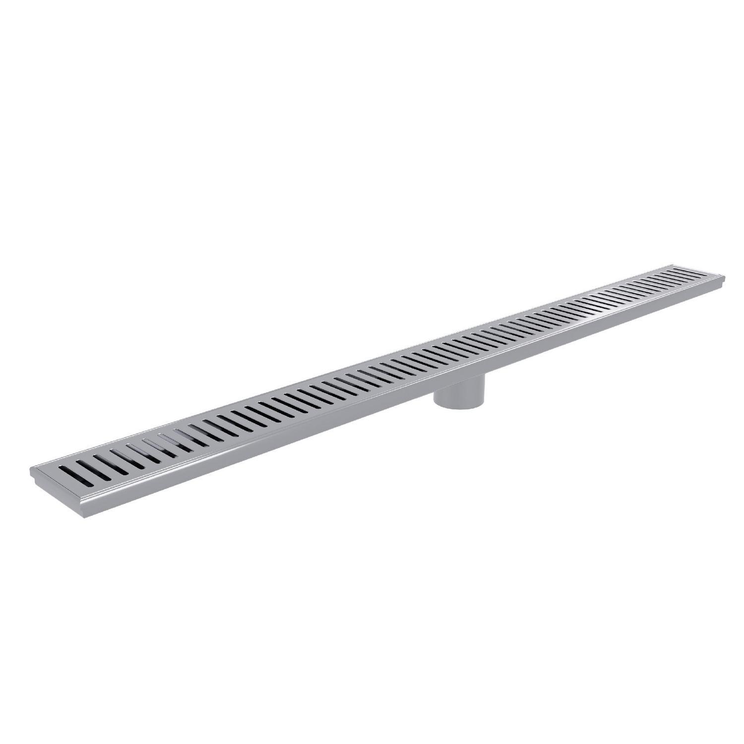 Crest | Channel Drain & Slotted Lid L: 780, W: 78, D: 55mm Stainless ...