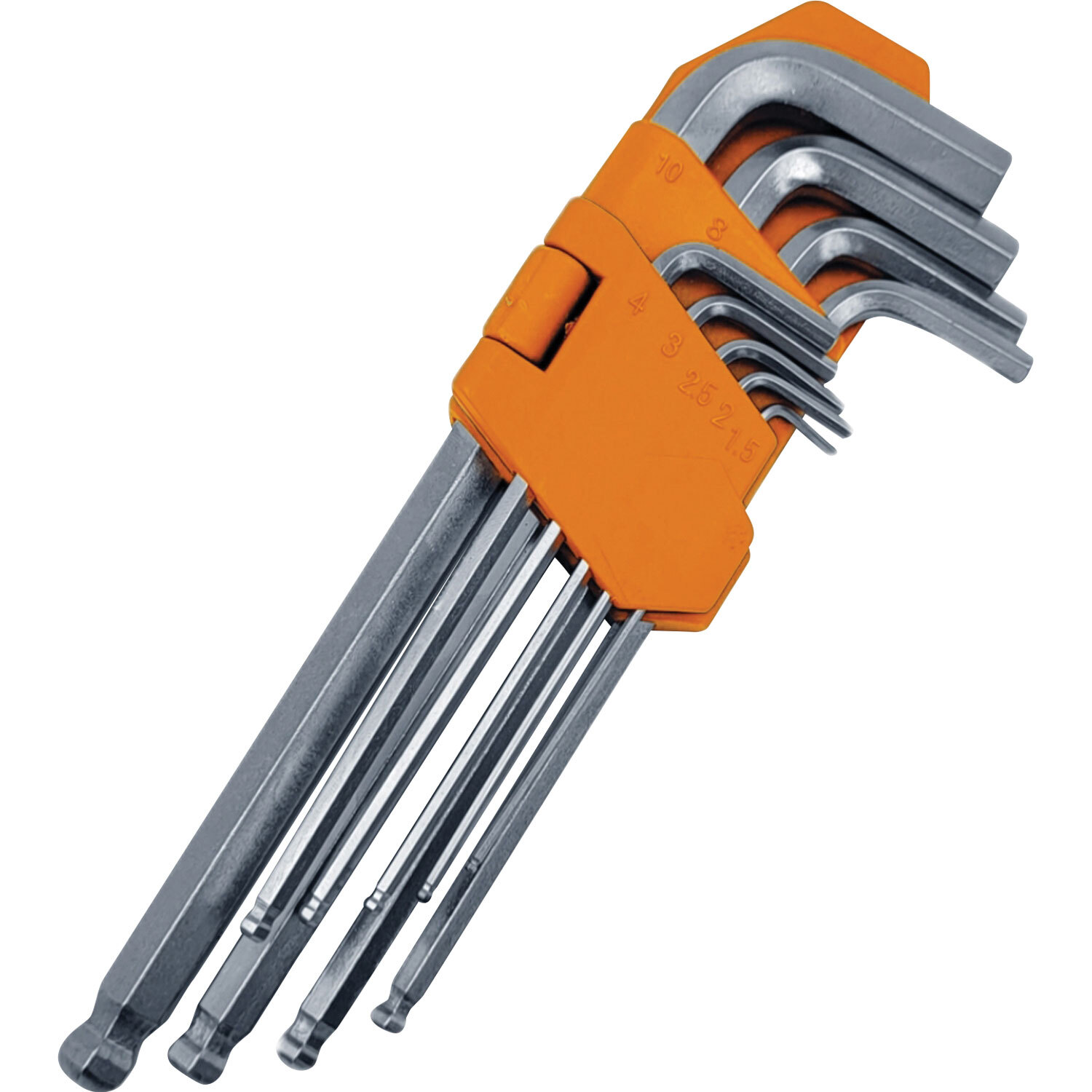 Number 8 | Hex Key Set 9 Piece | Mitre10
