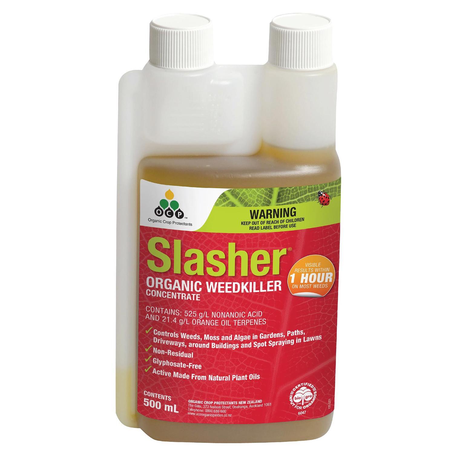OCP | Slasher Organic Weedkiller Slasher Concentrate 500ml | Mitre10