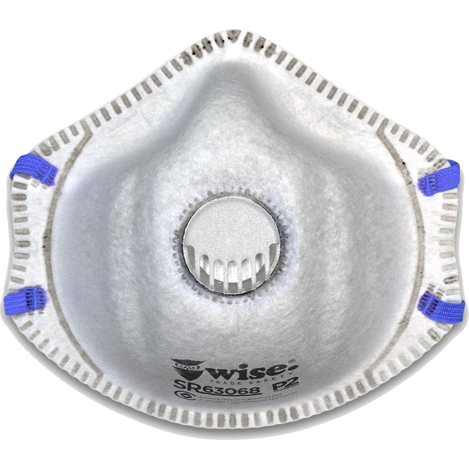 Wise - P2 Mask with Carbon and Valve 3PK | Personal Safety