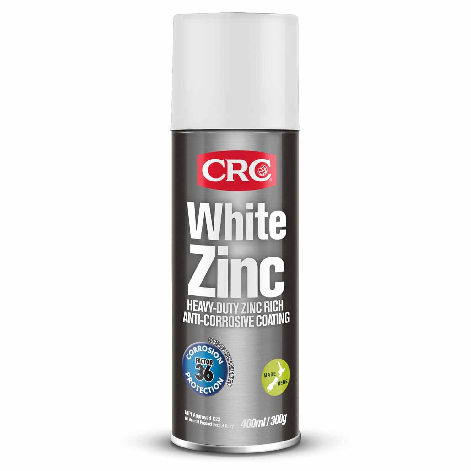 CRC | Zinc 400ml White | Mitre10