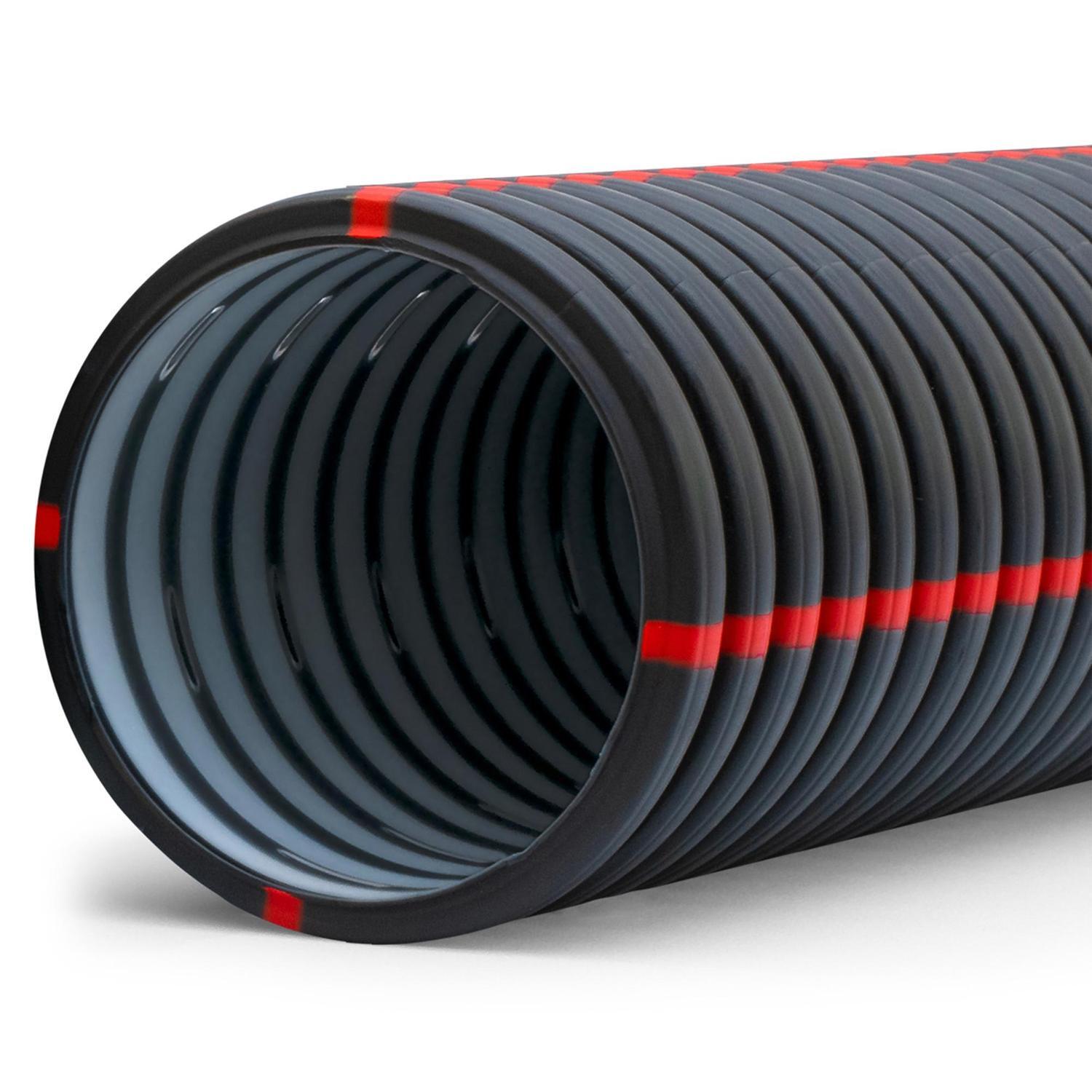 Marley | Corrugated Drainage Pipe Heavy Duty Unpunched 110mm x 100m ...