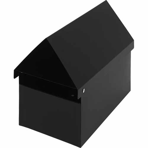 Mail Boss | Cheviot Metal Letterbox H: 210mm, W: 170mm , D: 280mm Black ...