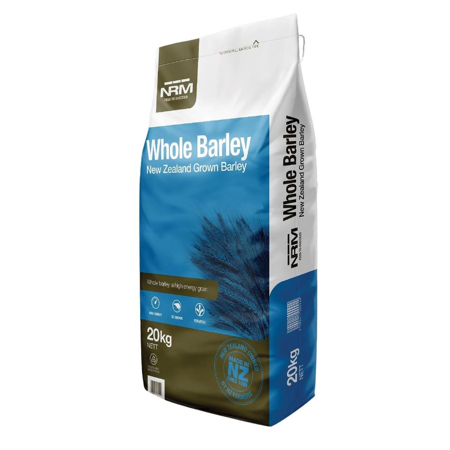 NRM | Whole Barley Grain Feed 20kg | Mitre10