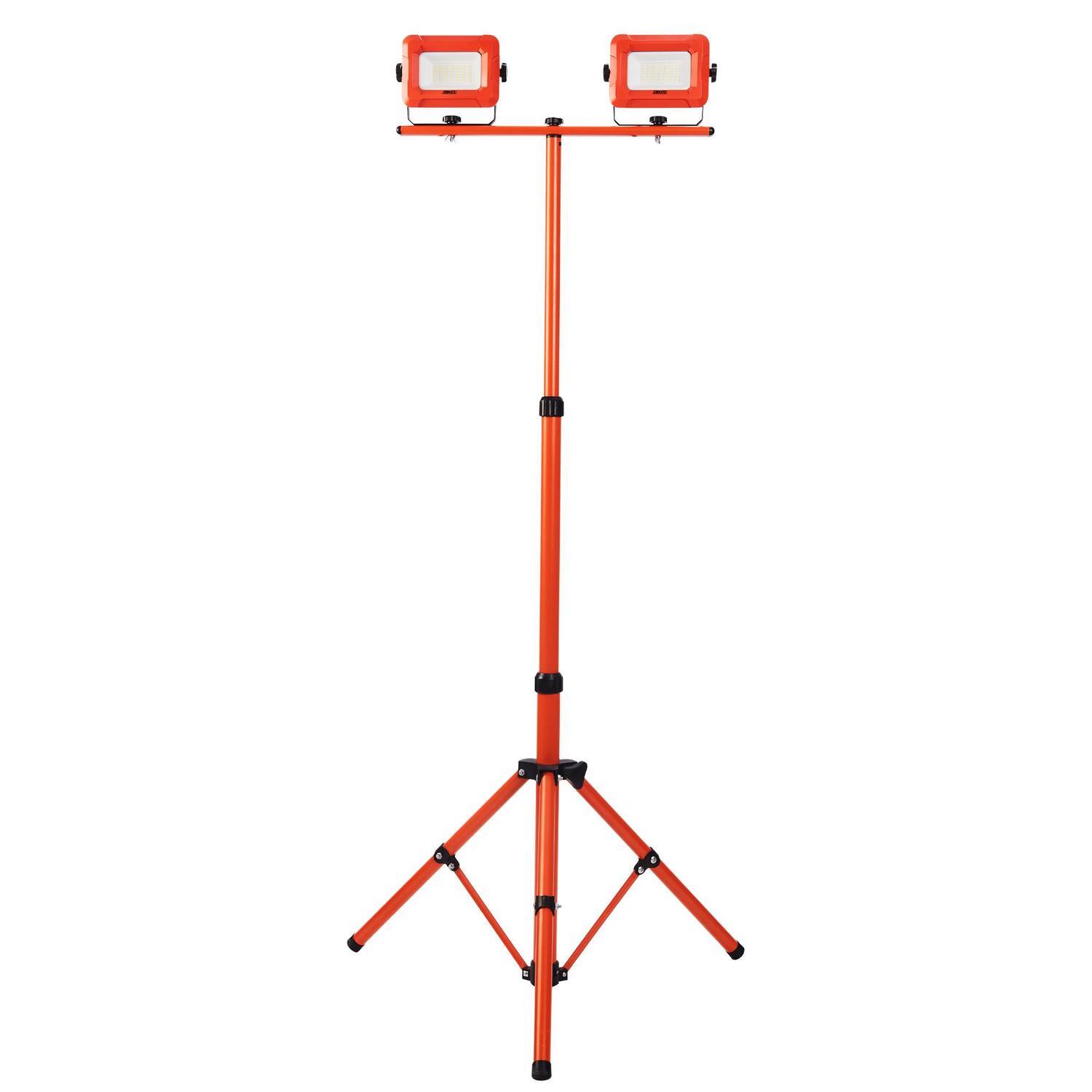 Jobmate | Tripod Portable Work Light 2 x 20 Watts | Mitre10
