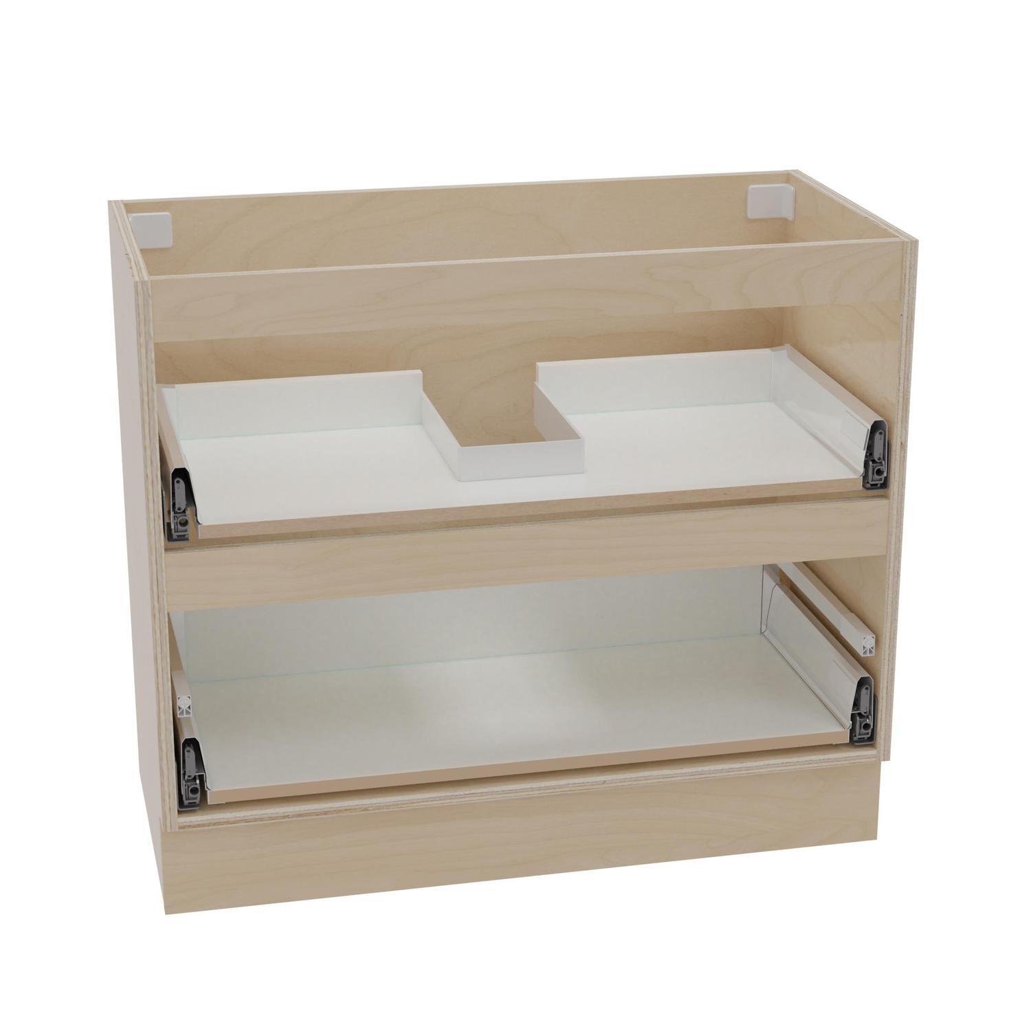 ConneX | Floor Standing Vanity Cabinet 2 Drawer 900mm Premium Ply | Mitre10