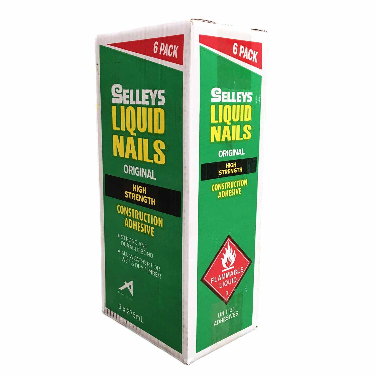 Selleys | Liquid Nails Liquid Nails Cartridge 6 Pack | Mitre10