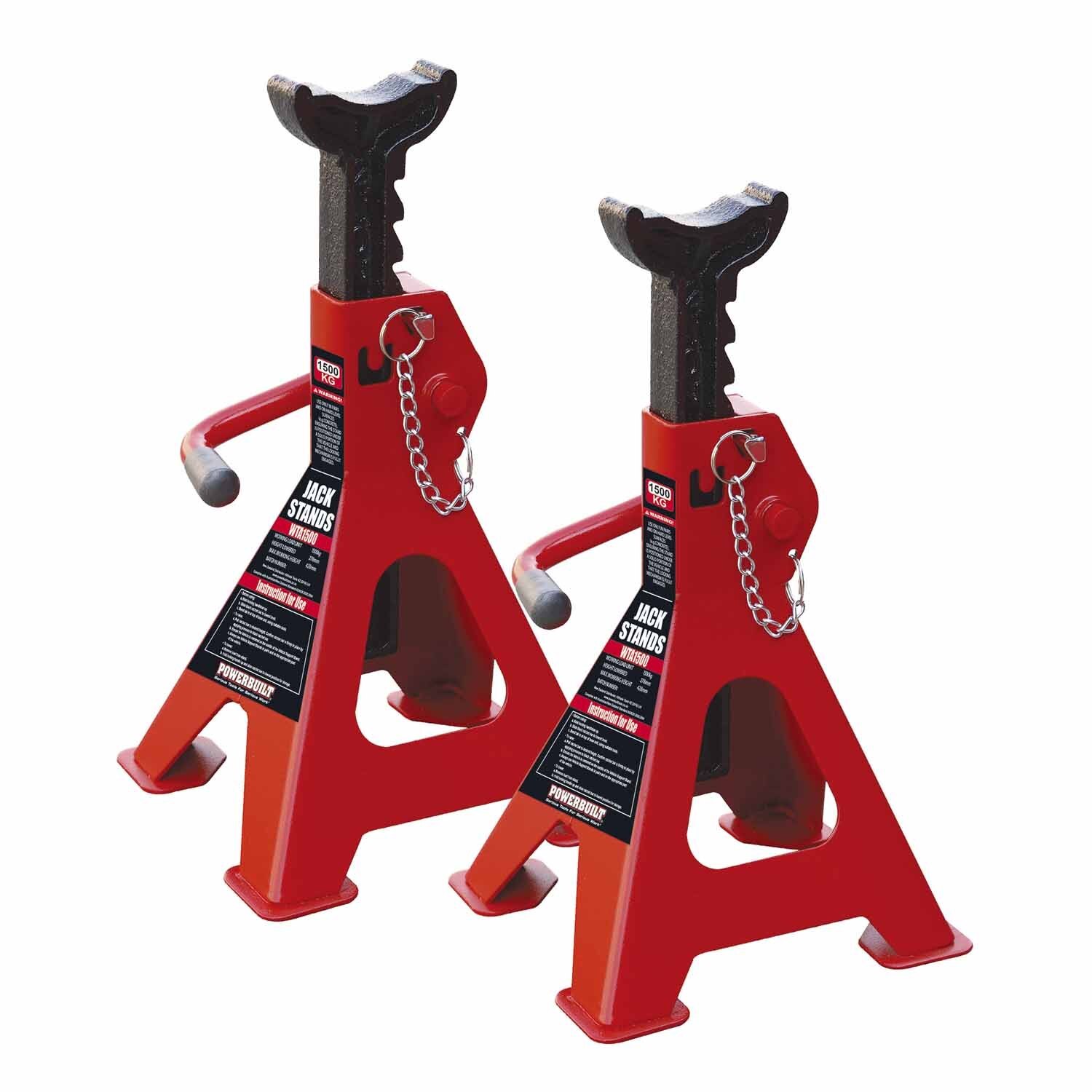 Powerbuilt | Jack Stands 1500kg | Mitre10