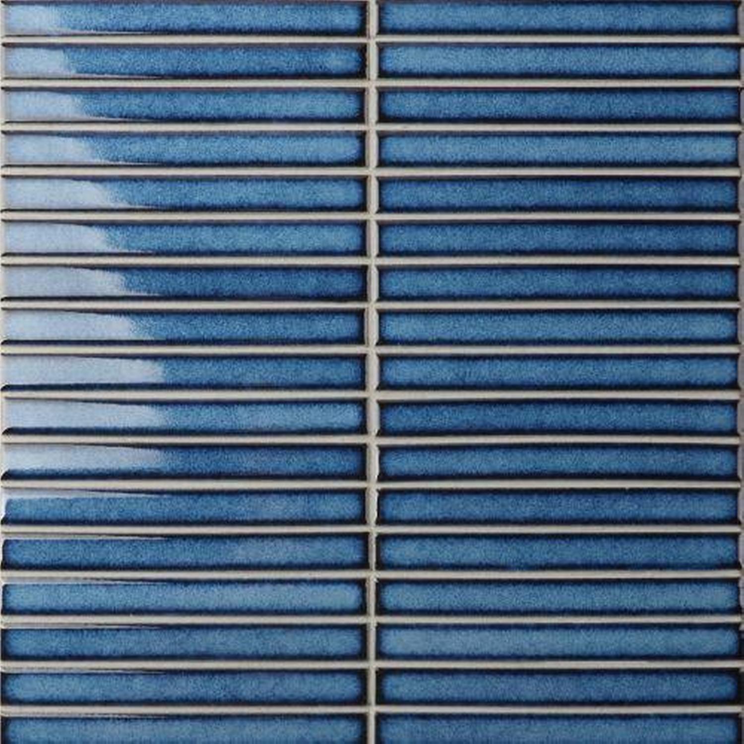 Wall Tile L: 315mm, W: 296mm Blue Gloss | Mitre10