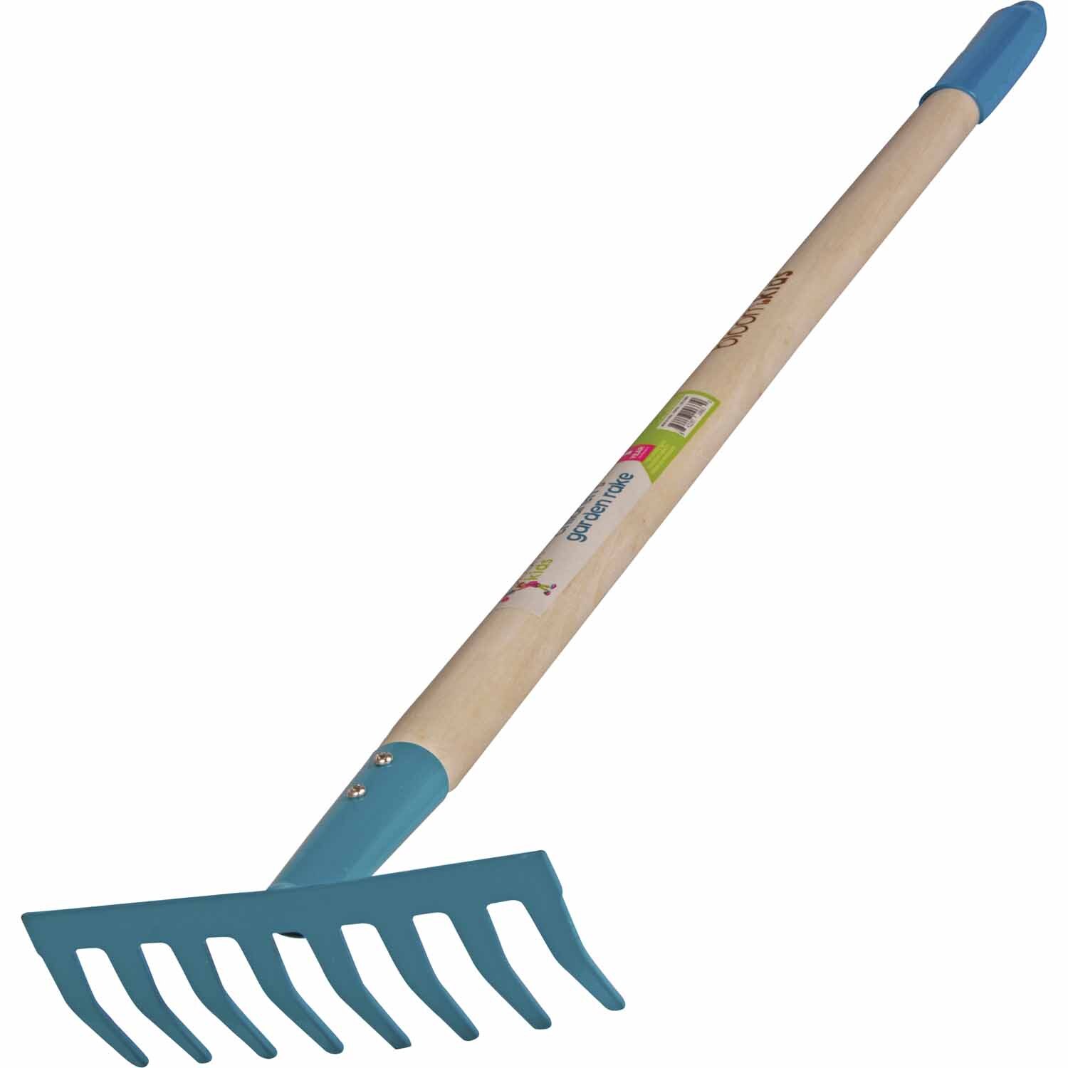 Bloom Kids | Garden Rake Blue | Mitre10