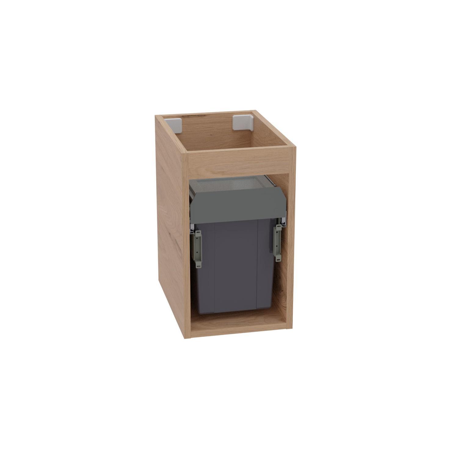 ConneX | Wall Hung Vanity Bin Cabinet 300mm French Oak | Mitre10
