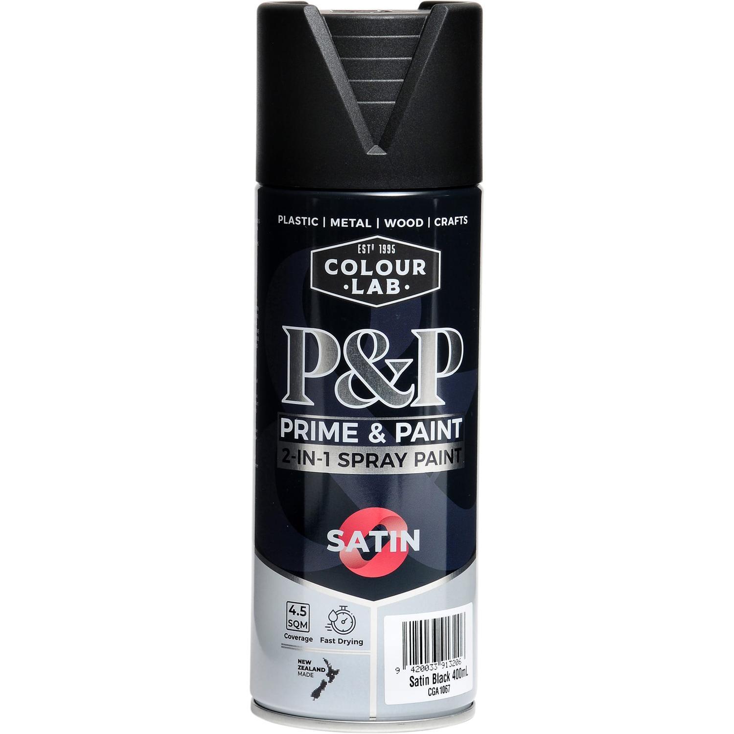 Aerosol Spray Paint 400ml Black | Aerosol Paints