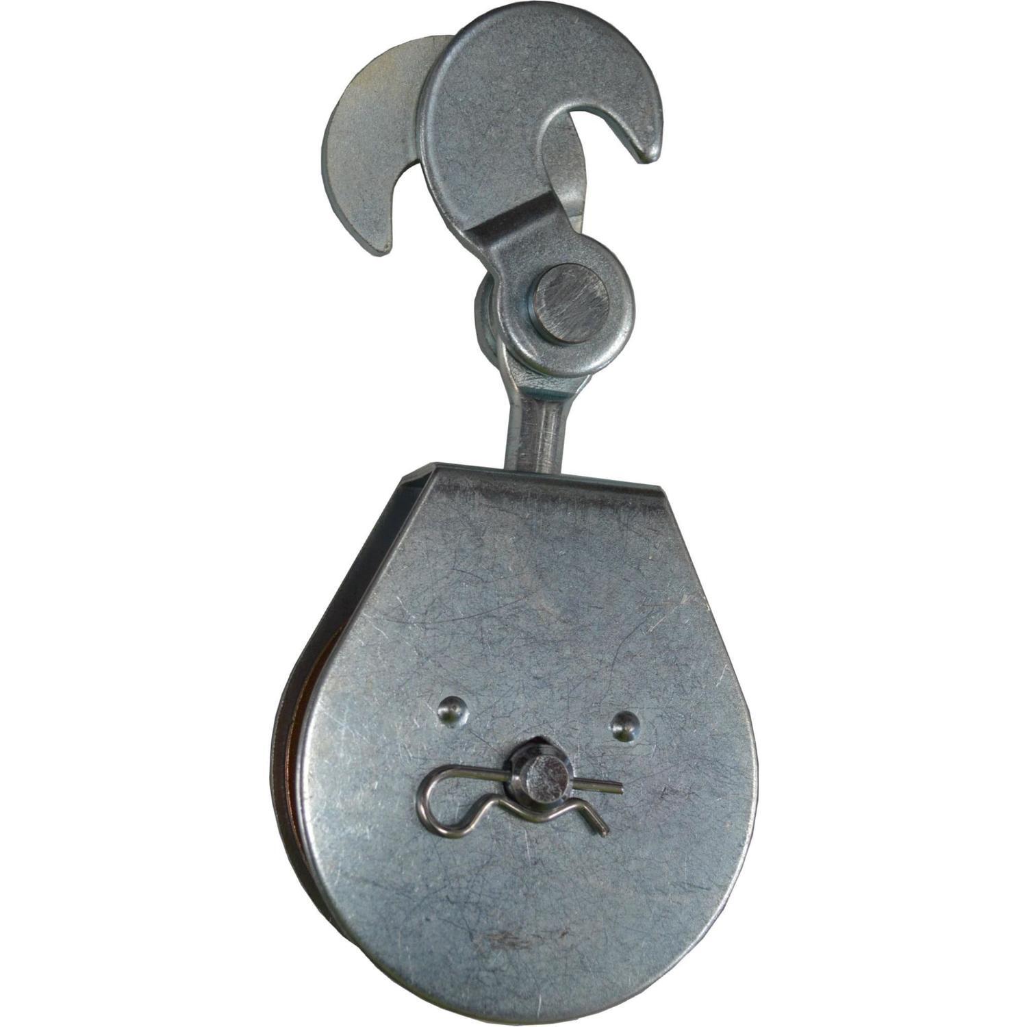 Pulley Block with Double Swivel Hook | Pulleys