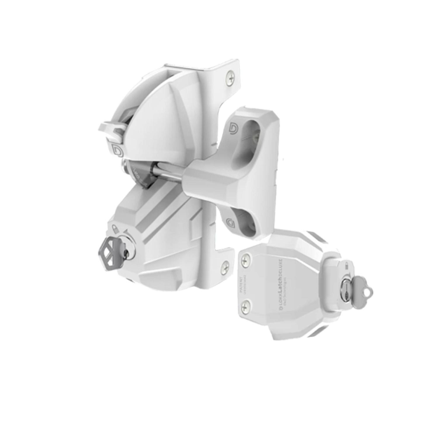 D&D Technologies | LokkLatch® Deluxe Gate Latch White | Mitre10