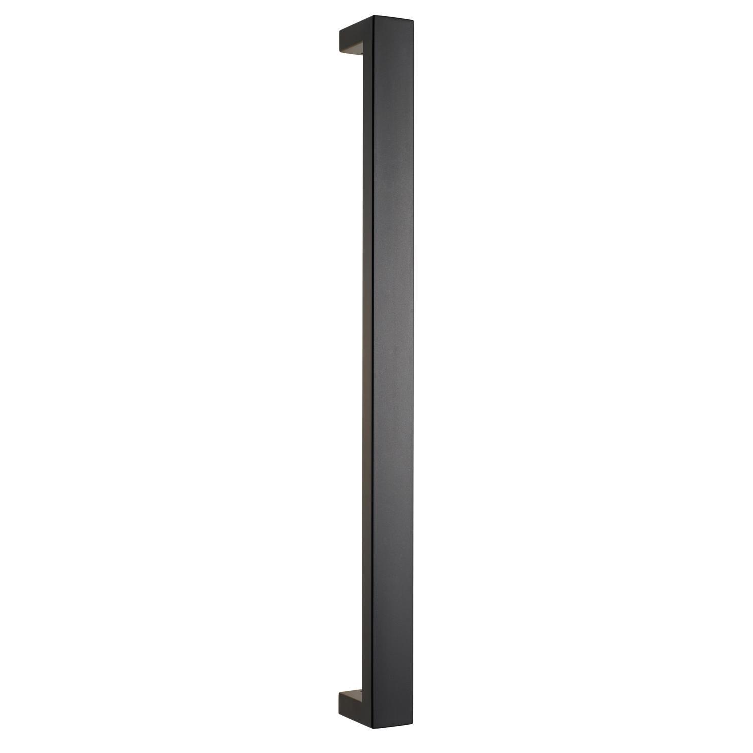 Schlage | Pull Handle Oblong 600mm Matte Black | Mitre10