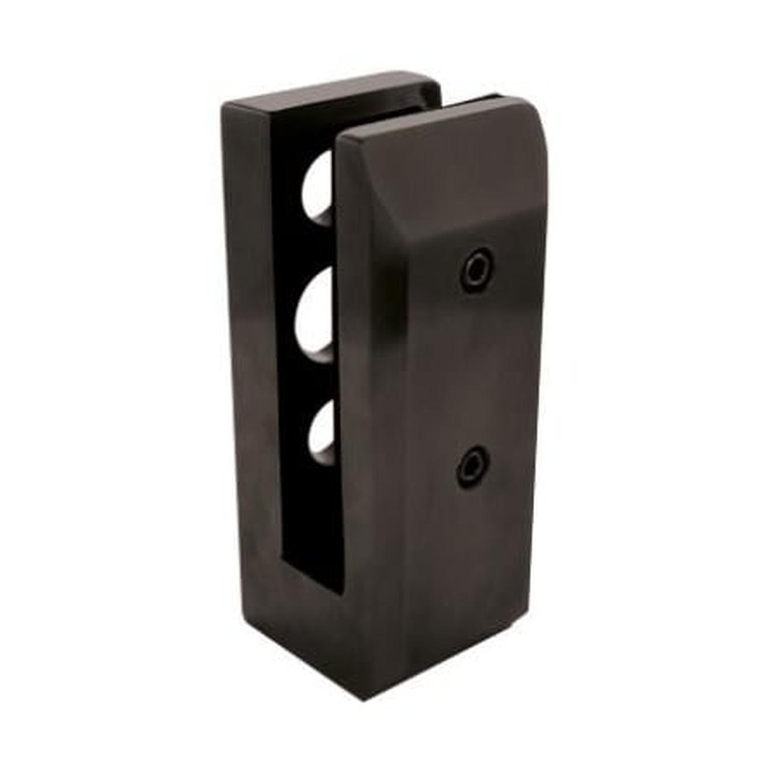 Scenik | Glass Panel Spigot Black | Mitre10