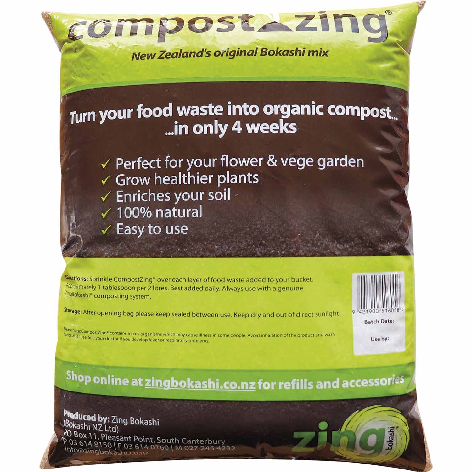 Bokashi | Compost Zing 1kg | Mitre10
