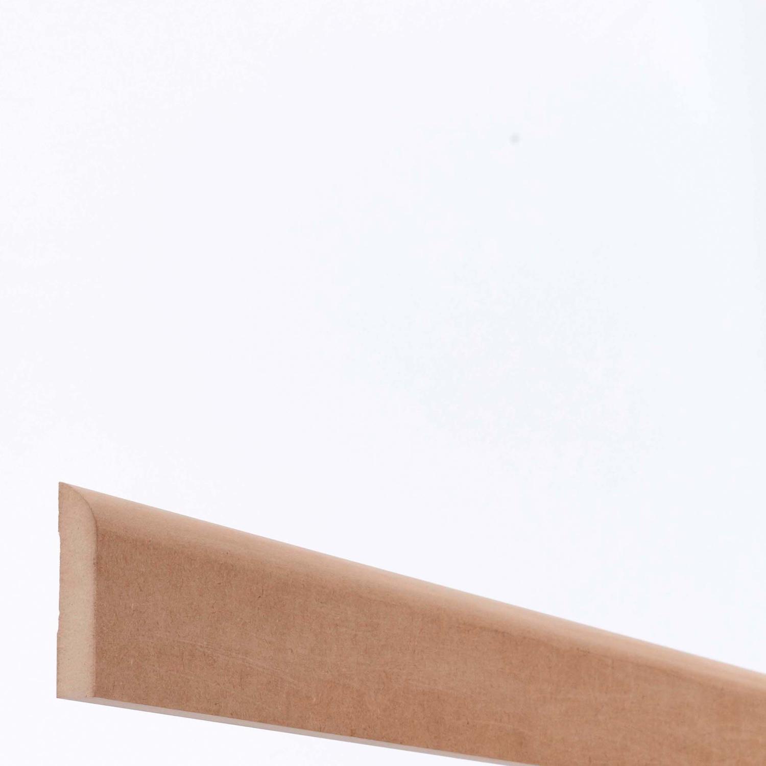 Golden Edge | MDF Bullnose Architrave W: 85mm, D: 12mm, L: 5.4m | Mitre10