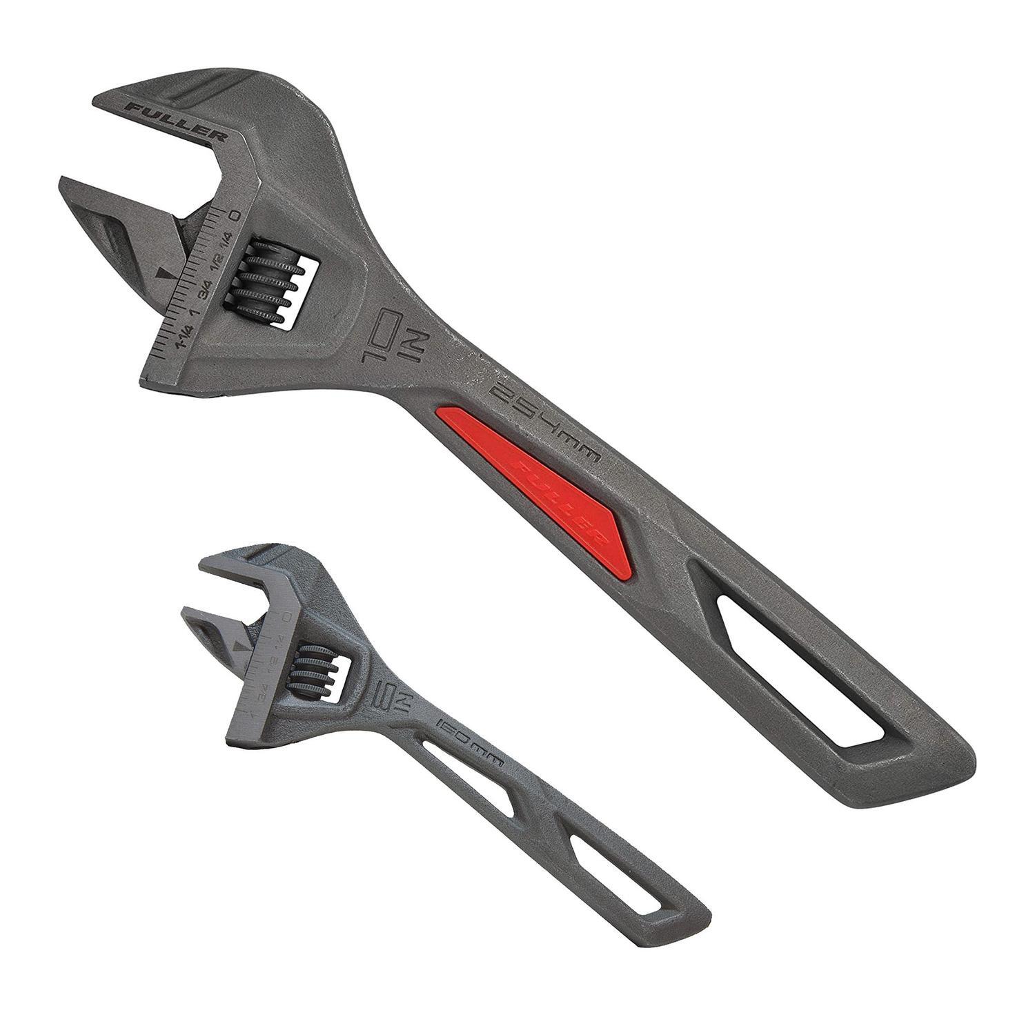 Fuller Pro | Adjustable Wrench Set 2 Piece | Mitre10