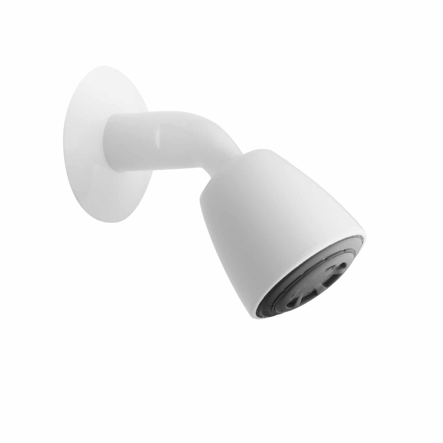 Felton | Shower Head W: 65mm dia D:125mm White | Mitre10