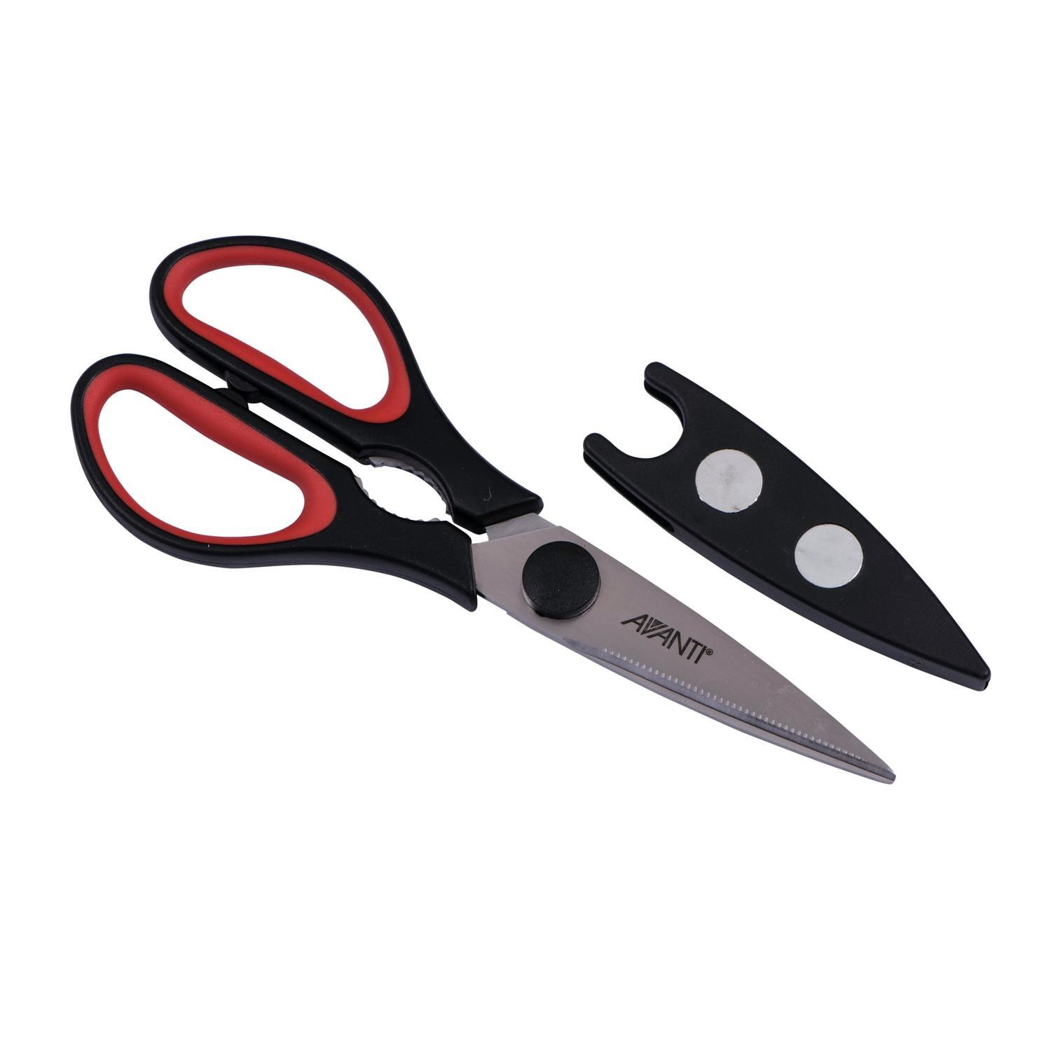 Kitchen Scissors With Magnetic Sheath | Mitre10