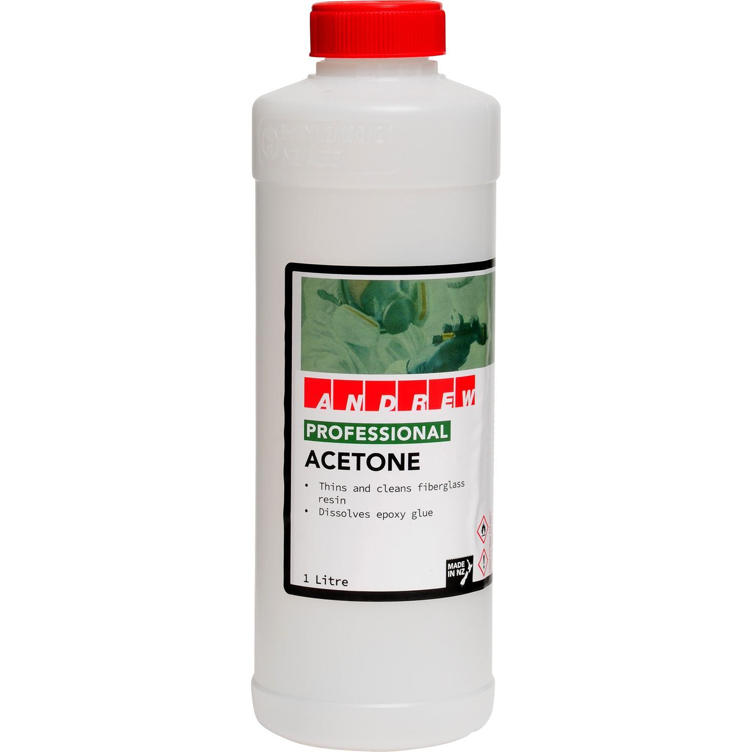 Andrew | Acetone 1 Litre Clear | Mitre10