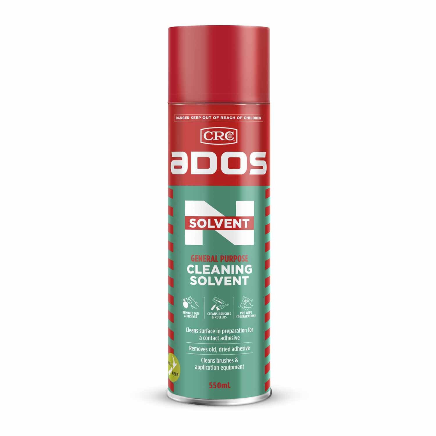 Ados | Solvent N Adhesive Cleaner and Thinner 550ml | Mitre10