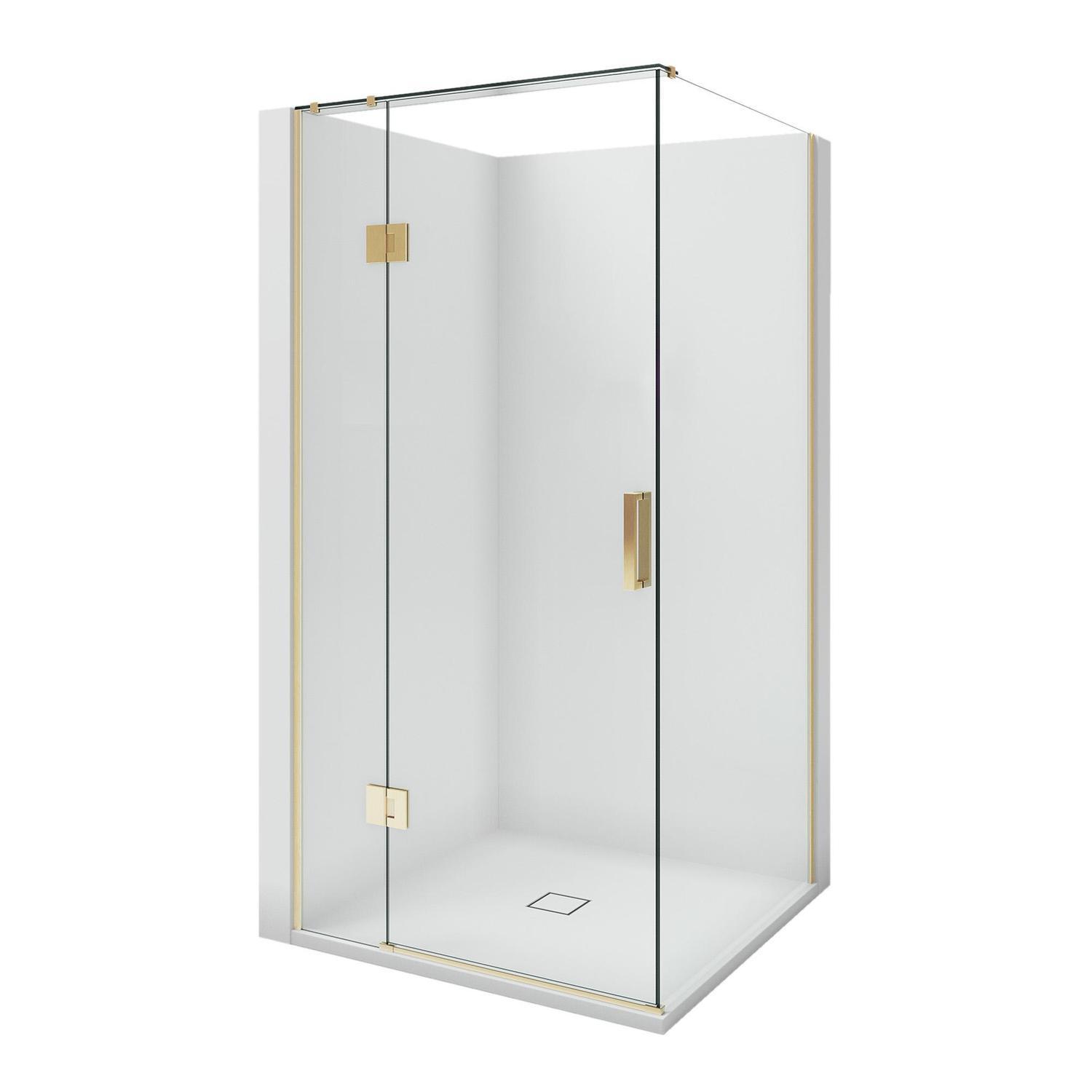 Atlantis | Solara 1010 x 1010mm 2-Wall White Tray, Liner and Brushed ...