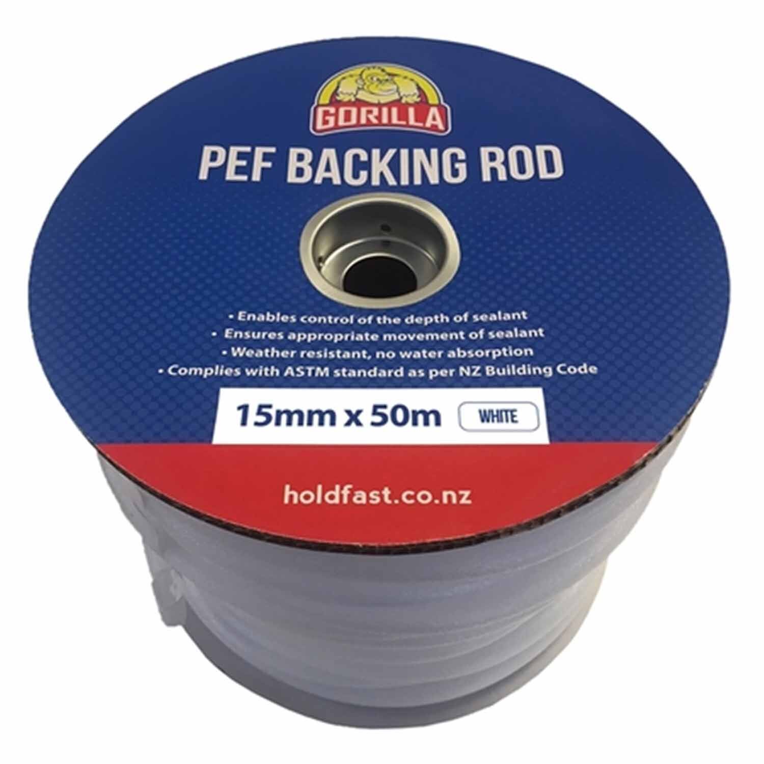 Gator | Backing Rod 15mm x 50m White | Mitre10