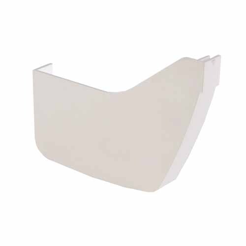 Marley | Flowline Spouting LH Stopend White | Mitre10