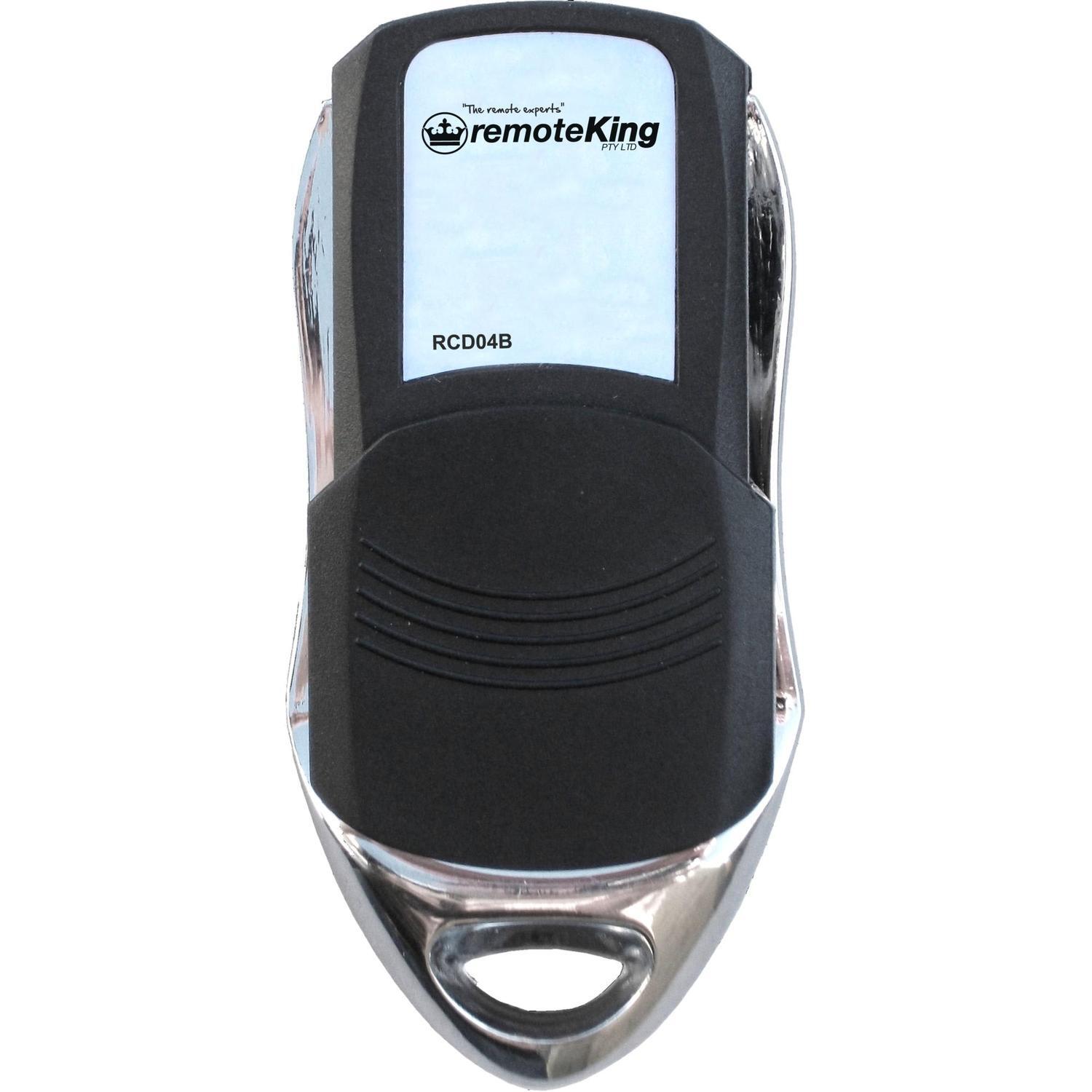 Remote King | Garage & Gate Remote Control 434Mhz Black with Clear ...