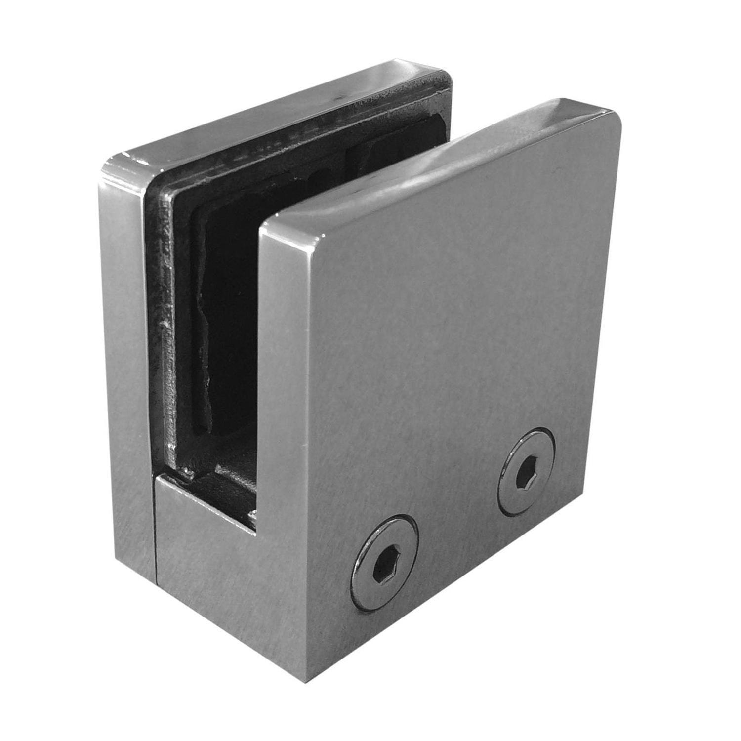 Scenik | Glass Clamp Stainless Steel | Mitre10