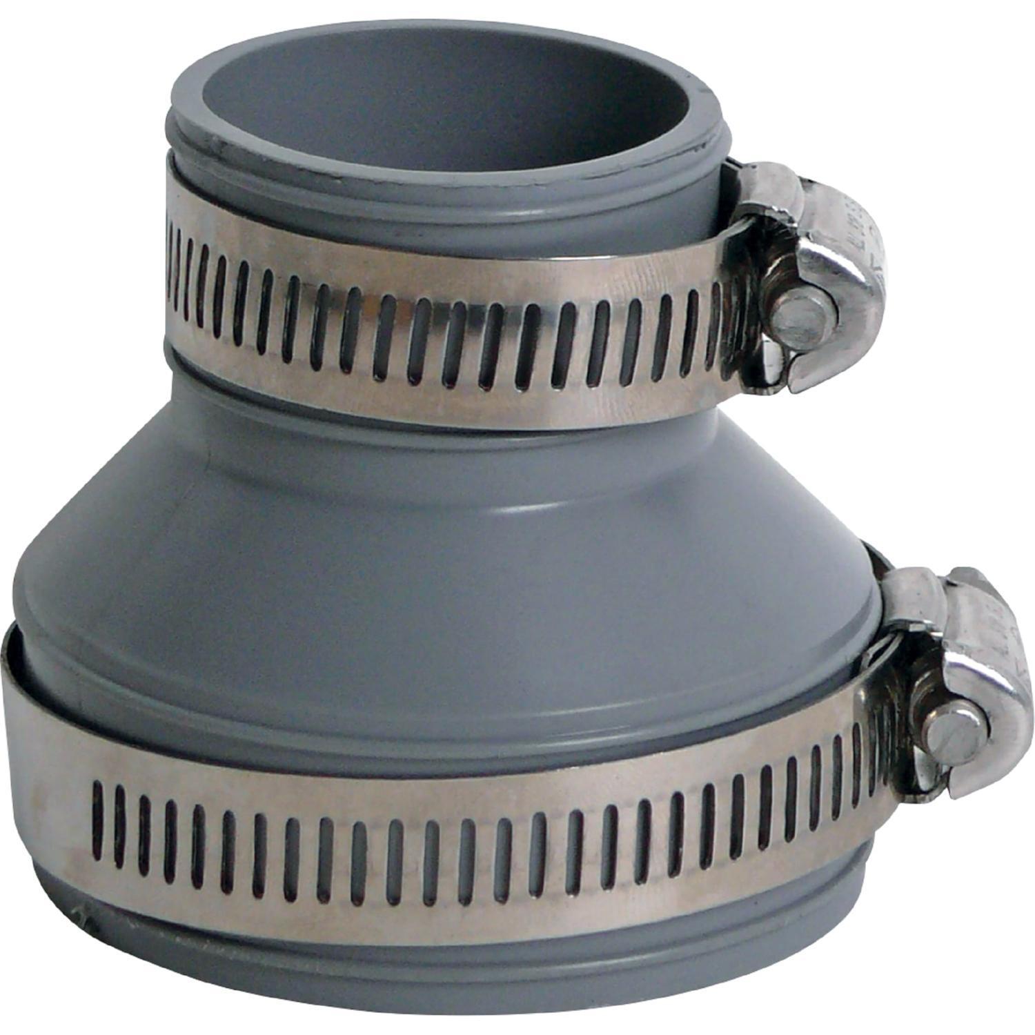 Dux | Reducer Coupling 32mm to 50mm Grey | Mitre10