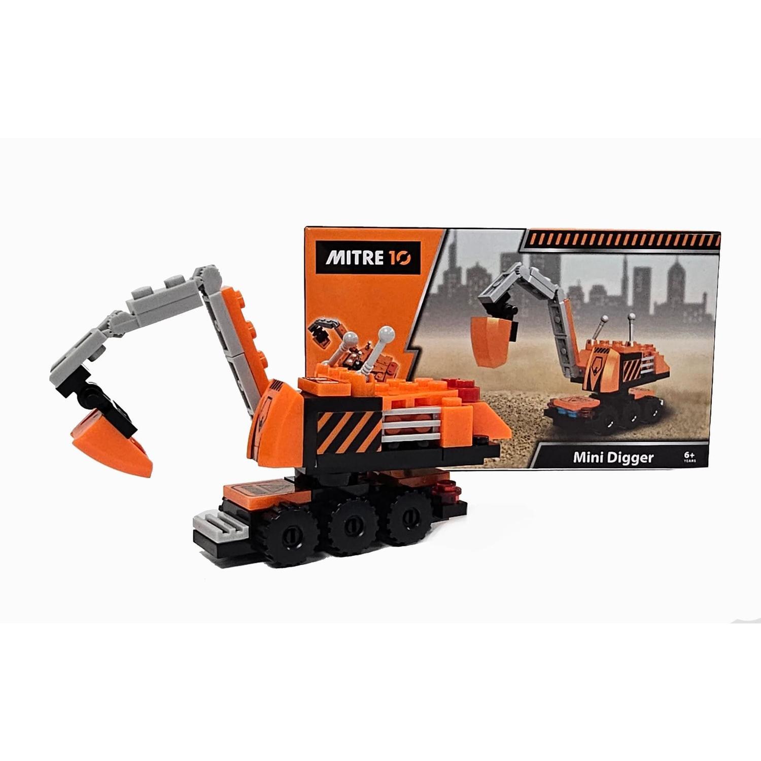 Mitre 10 | Building Blocks Mini Digger | Mitre10