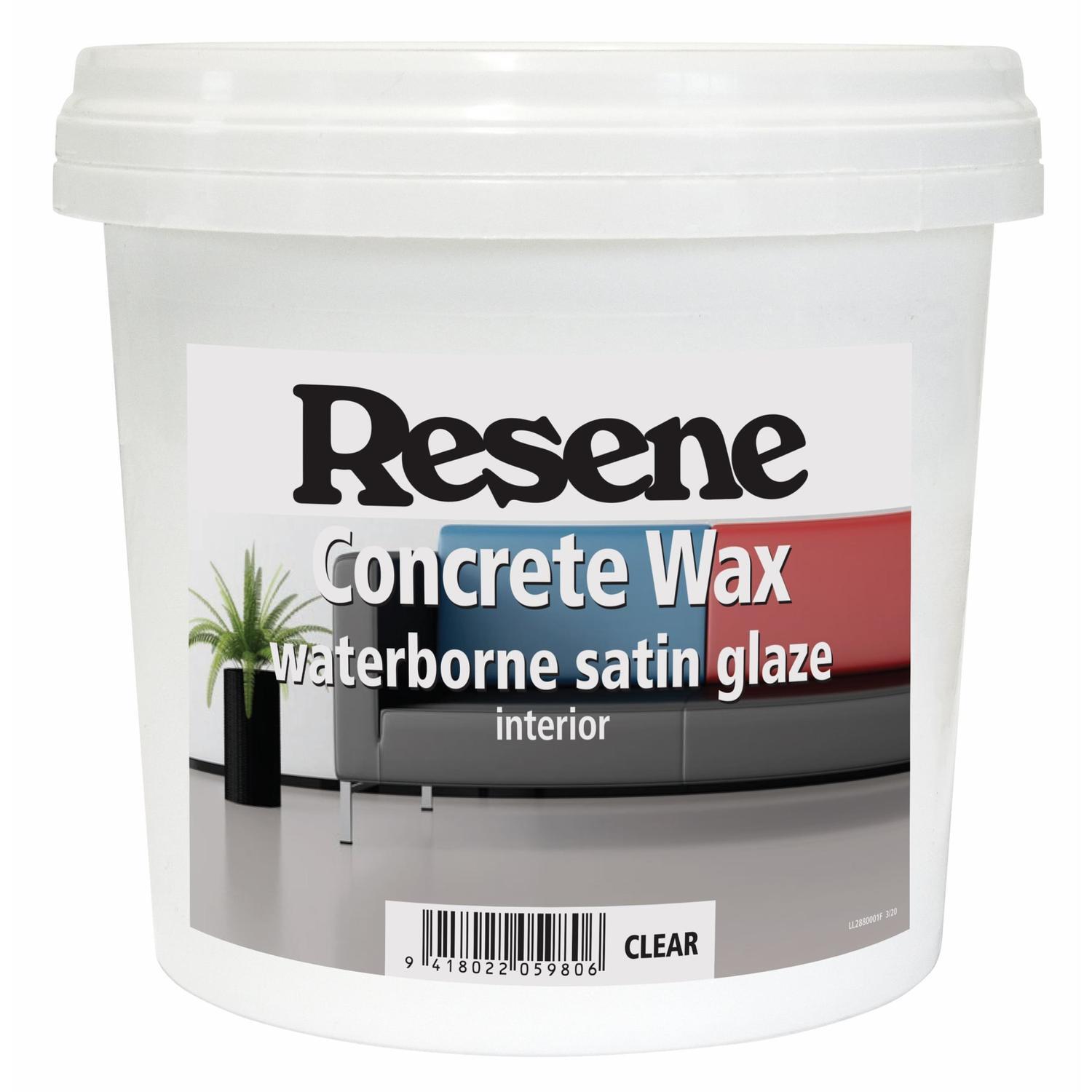 Resene | Waterborne Concrete Wax 1L | Mitre10