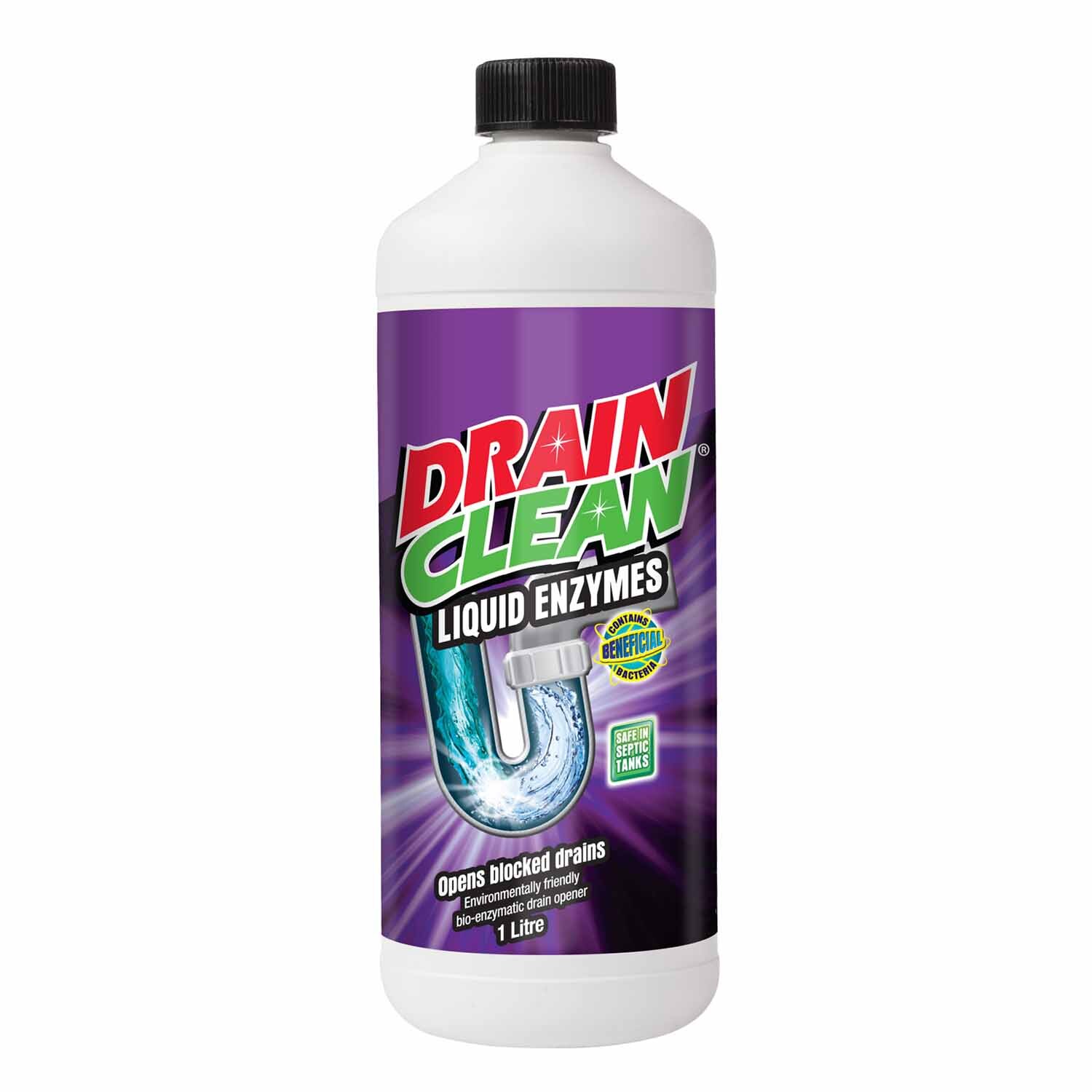 Drain Clean | Liquid Enzyme 1 Litre Printed | Mitre10
