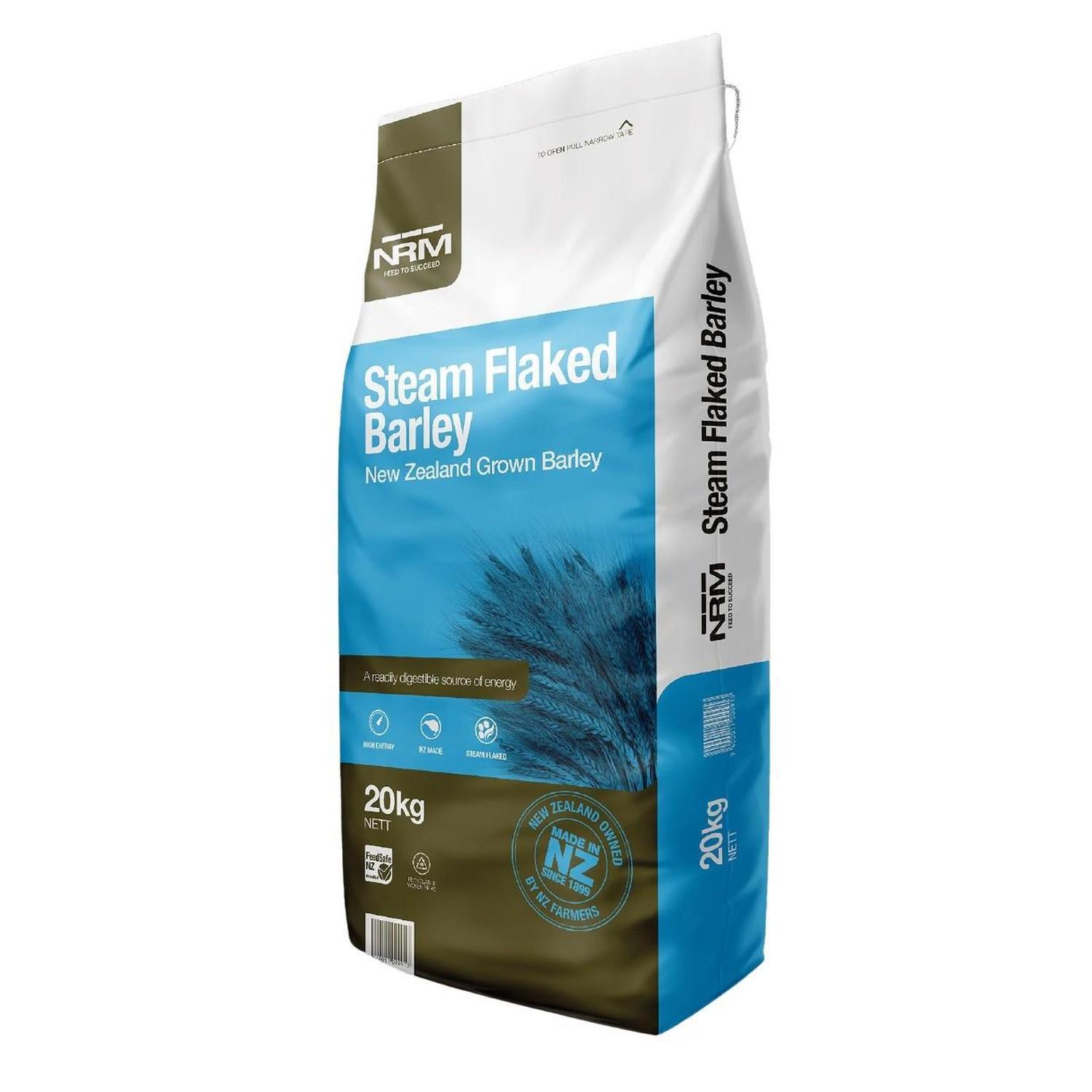 NRM | Steam Flaked Barley Grain Feed 20kg | Mitre10
