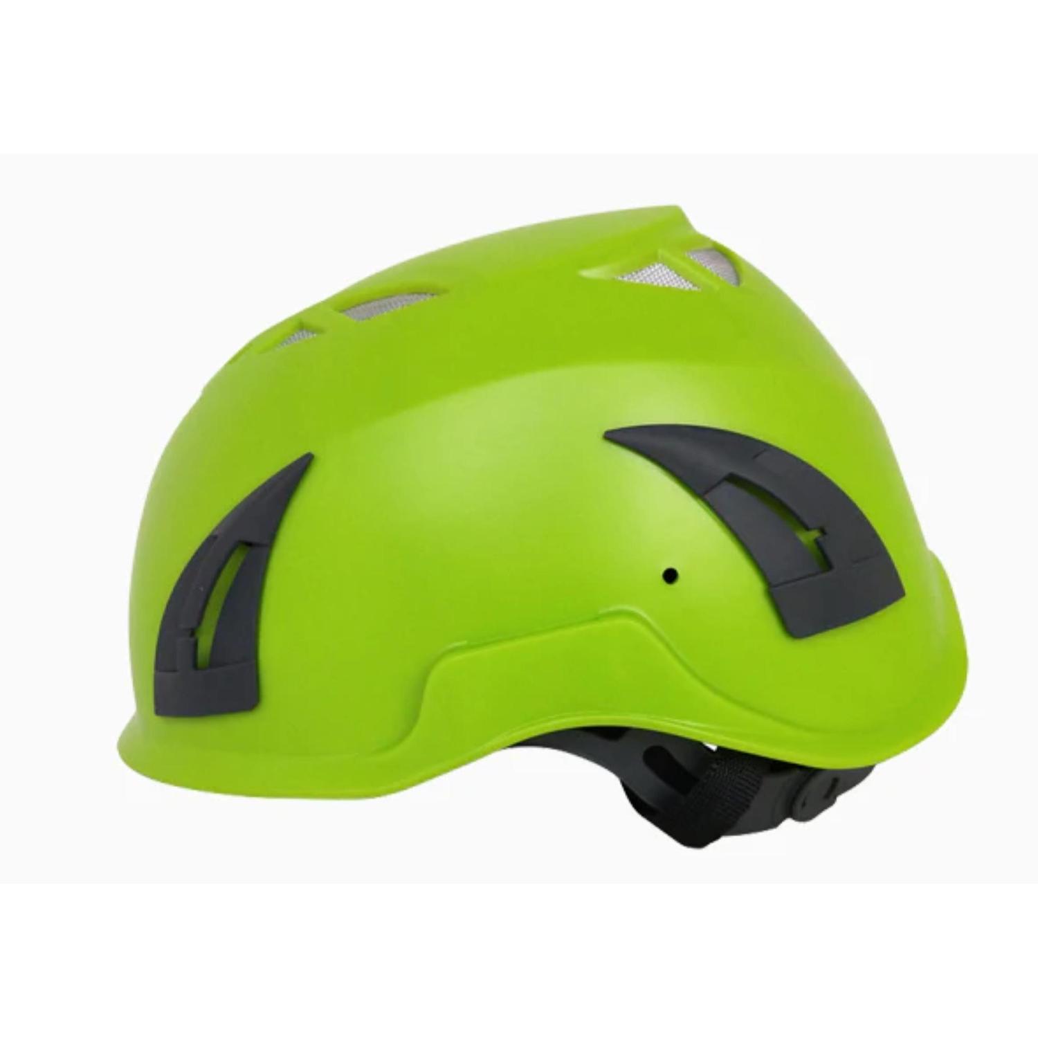 Height Safety Helmet H: 17cm, W: 23cm, D: 28cm Green | Edge & Fall ...