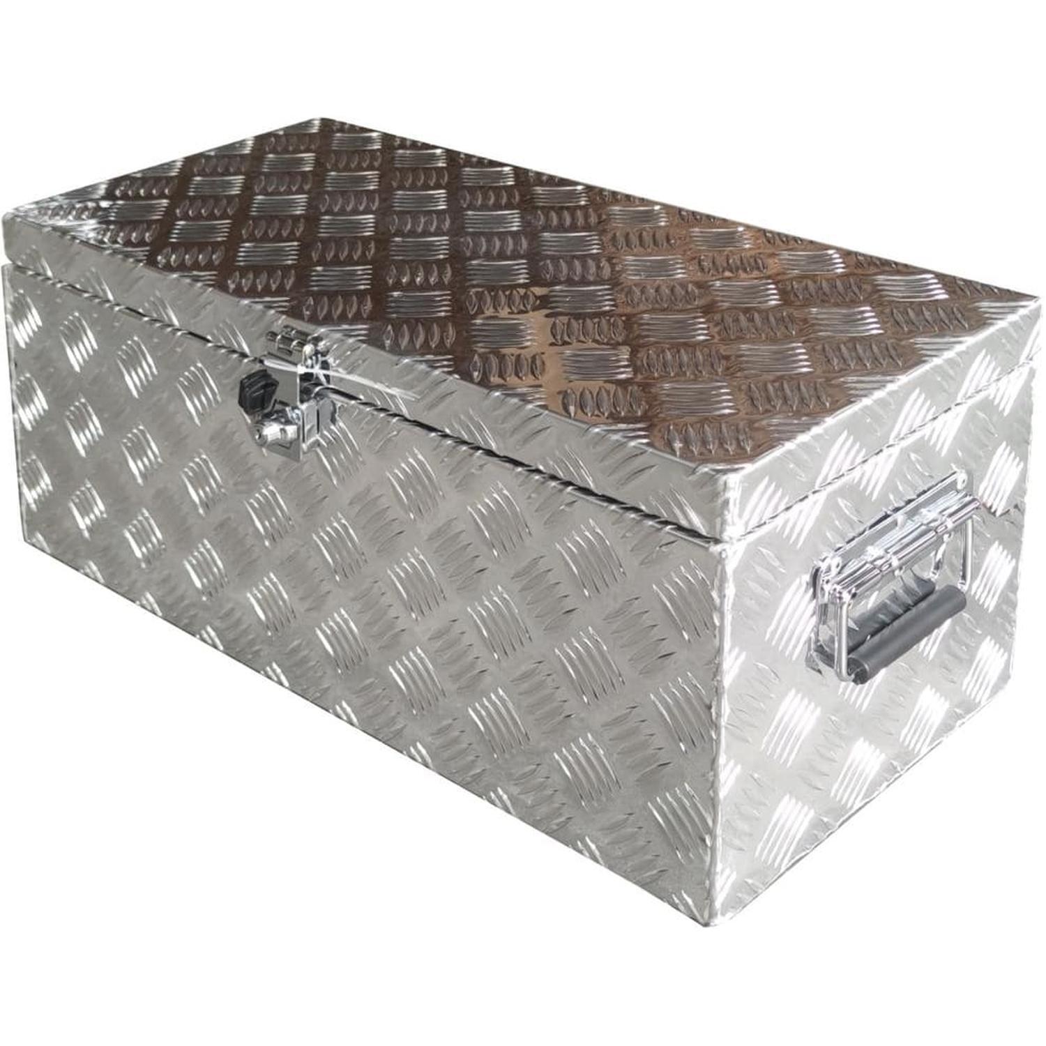 Jobmate | Tool Box H: 270mm, W: 610mm, D: 280mm Aluminum | Mitre10