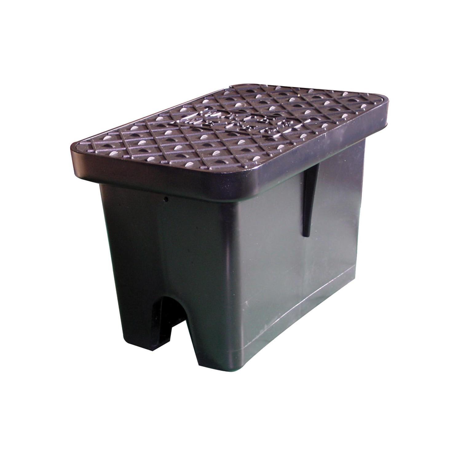 Hydroflow | Water Meter Box with Black Lid Black | Mitre10