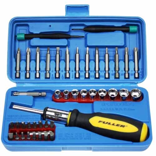 Fuller | Ratchet Screwdriver Set 43 Piece | Mitre10