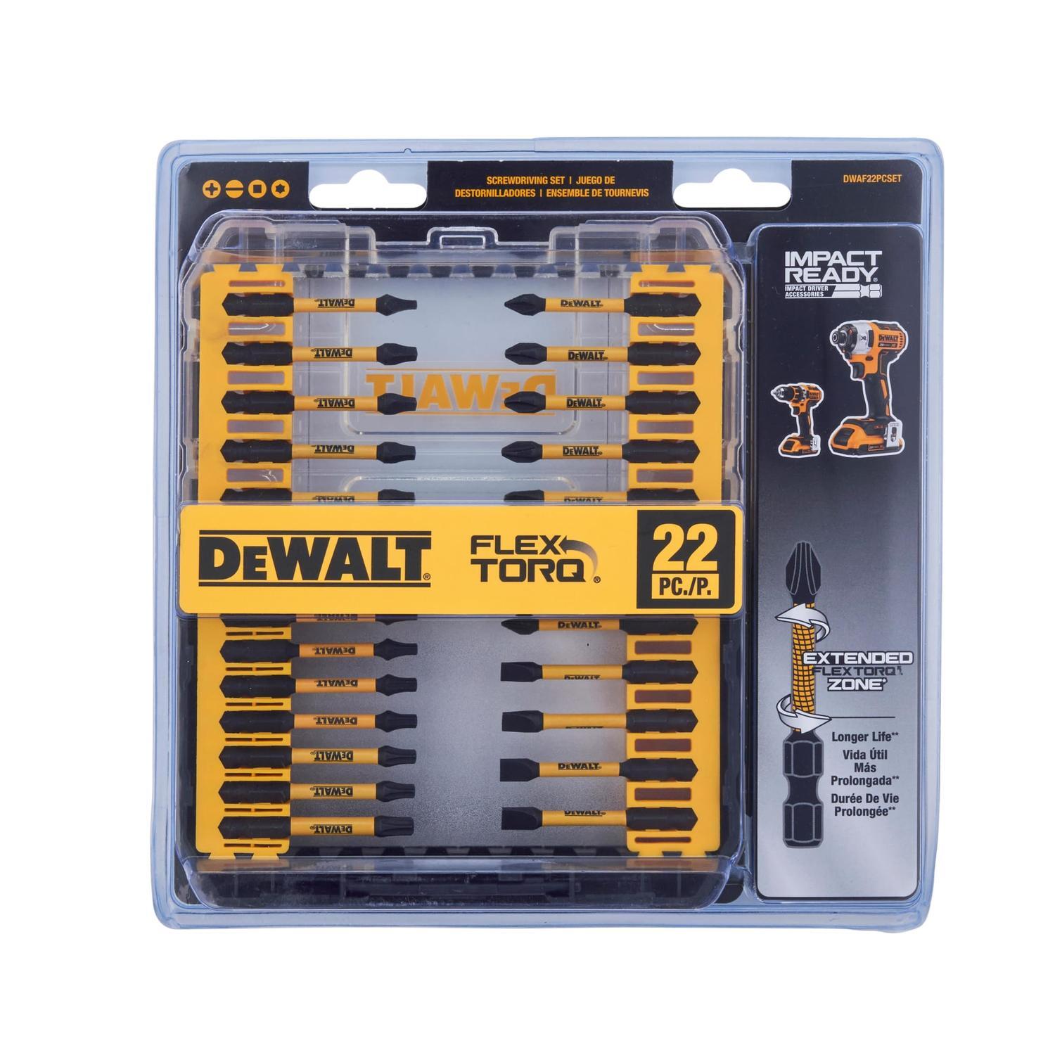 DeWALT | Flextorq Fastening Screwdriver Bit Set | Mitre10
