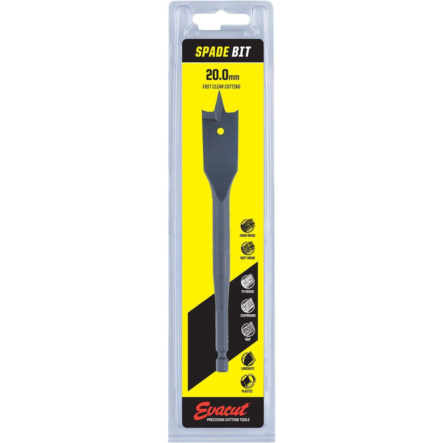 Evacut | Evacut Spadebit Set 20mm | Mitre10
