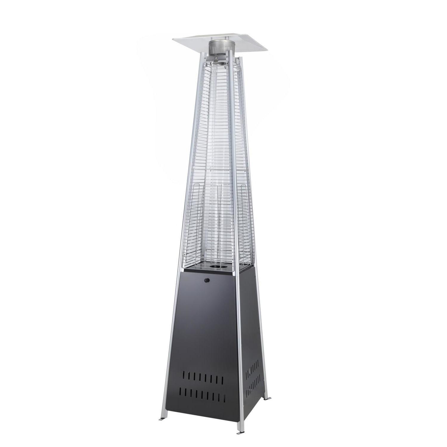 Meteor | Outdoor Pyramid Heater 13kW Grey Steel | Mitre10