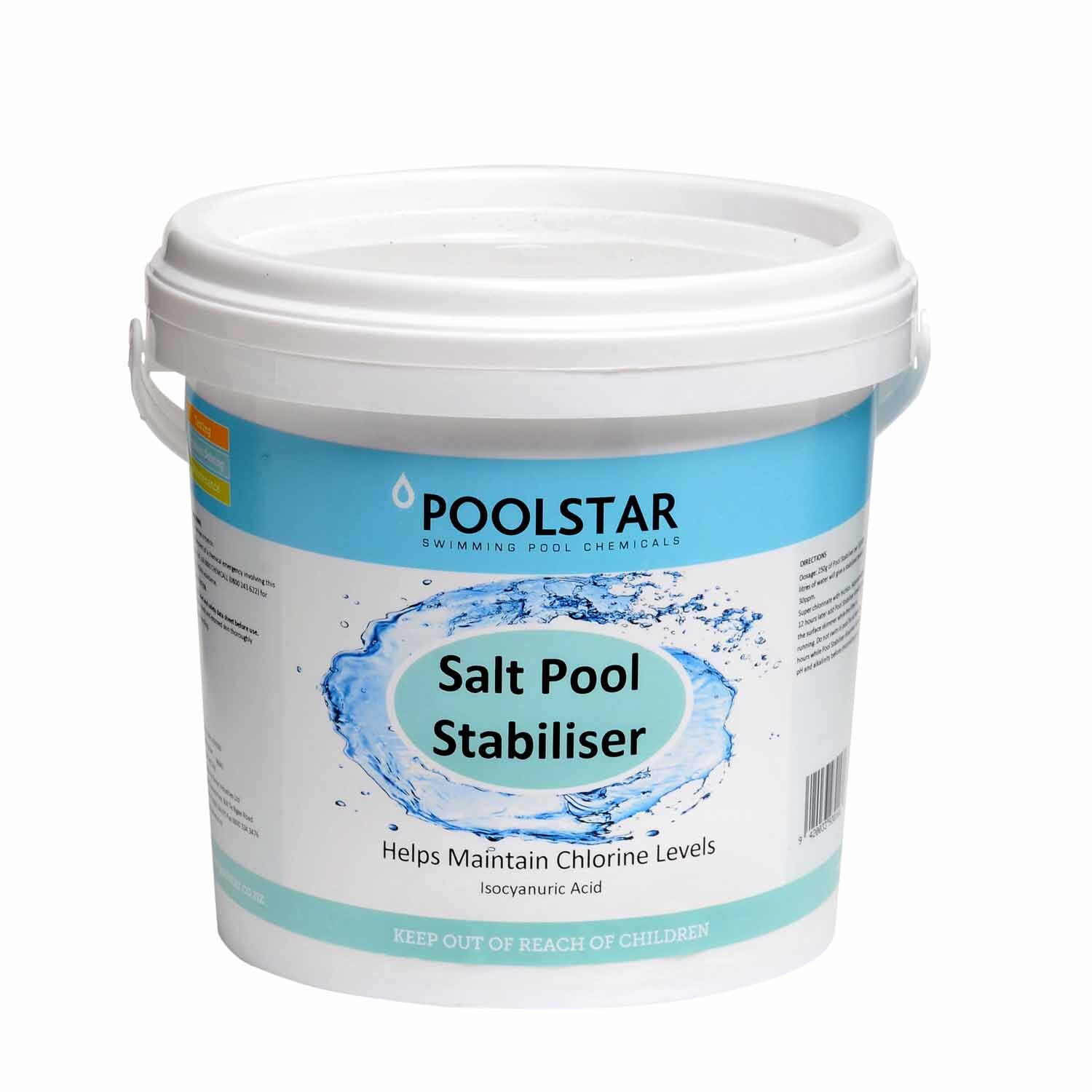 Poolstar | Salt Pool UV Stabiliser 2kg White | Mitre10