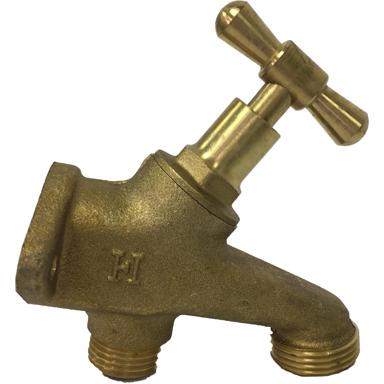 Aqualine | Hose Tap 15mm Brass | Mitre10
